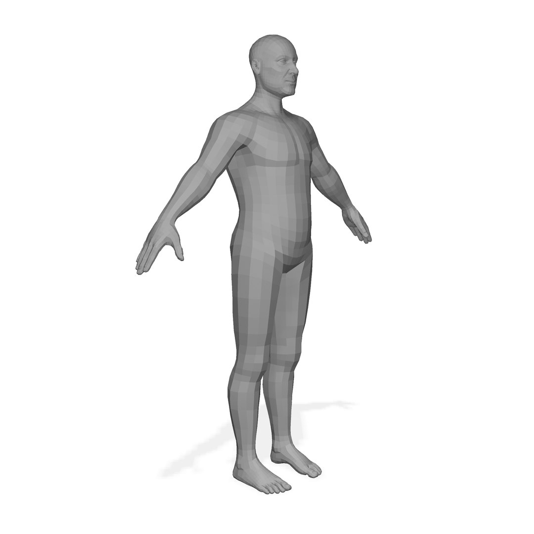 Male Body 3d Ma