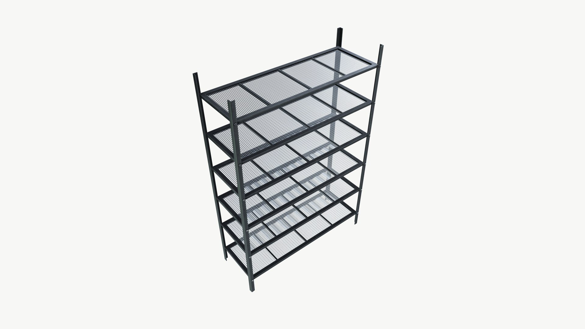 Metal Shelf 3D Model - TurboSquid 2387248