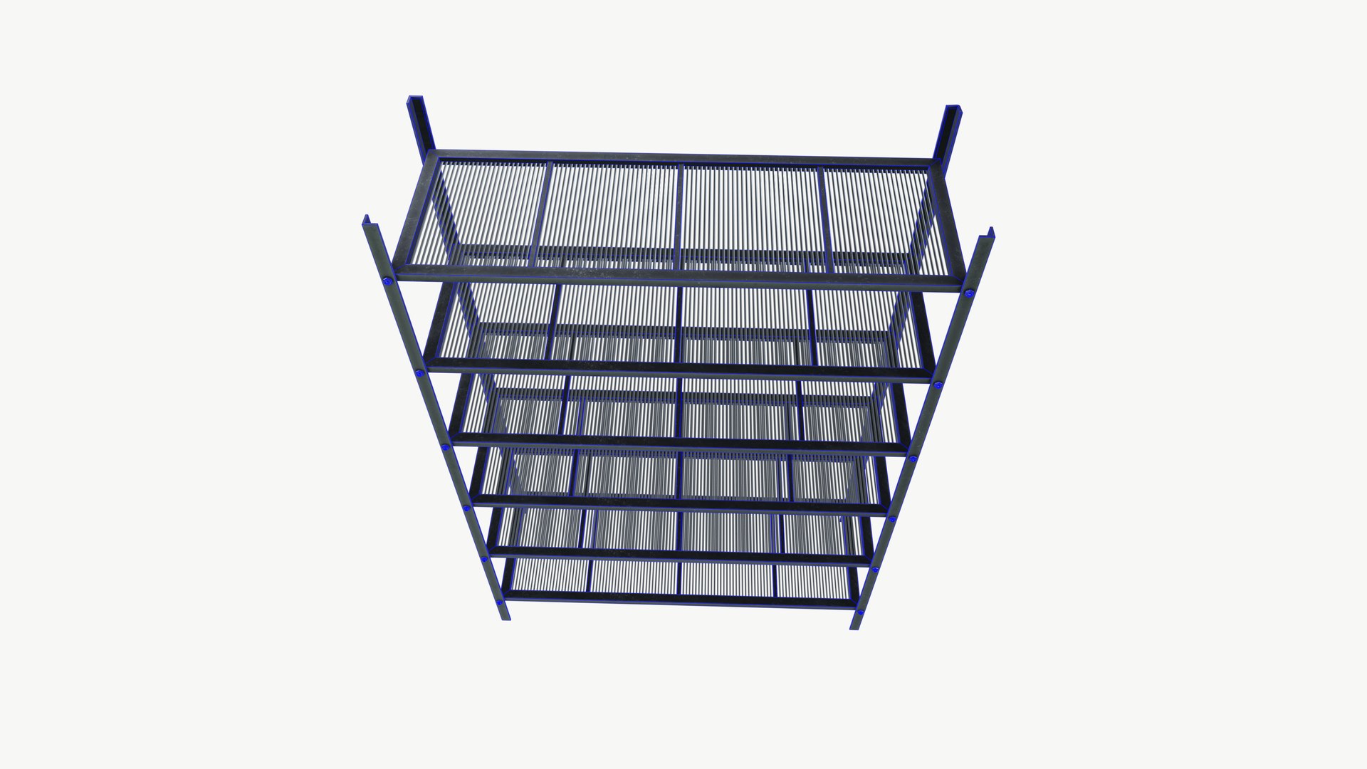 Metal Shelf 3D Model - TurboSquid 2387248