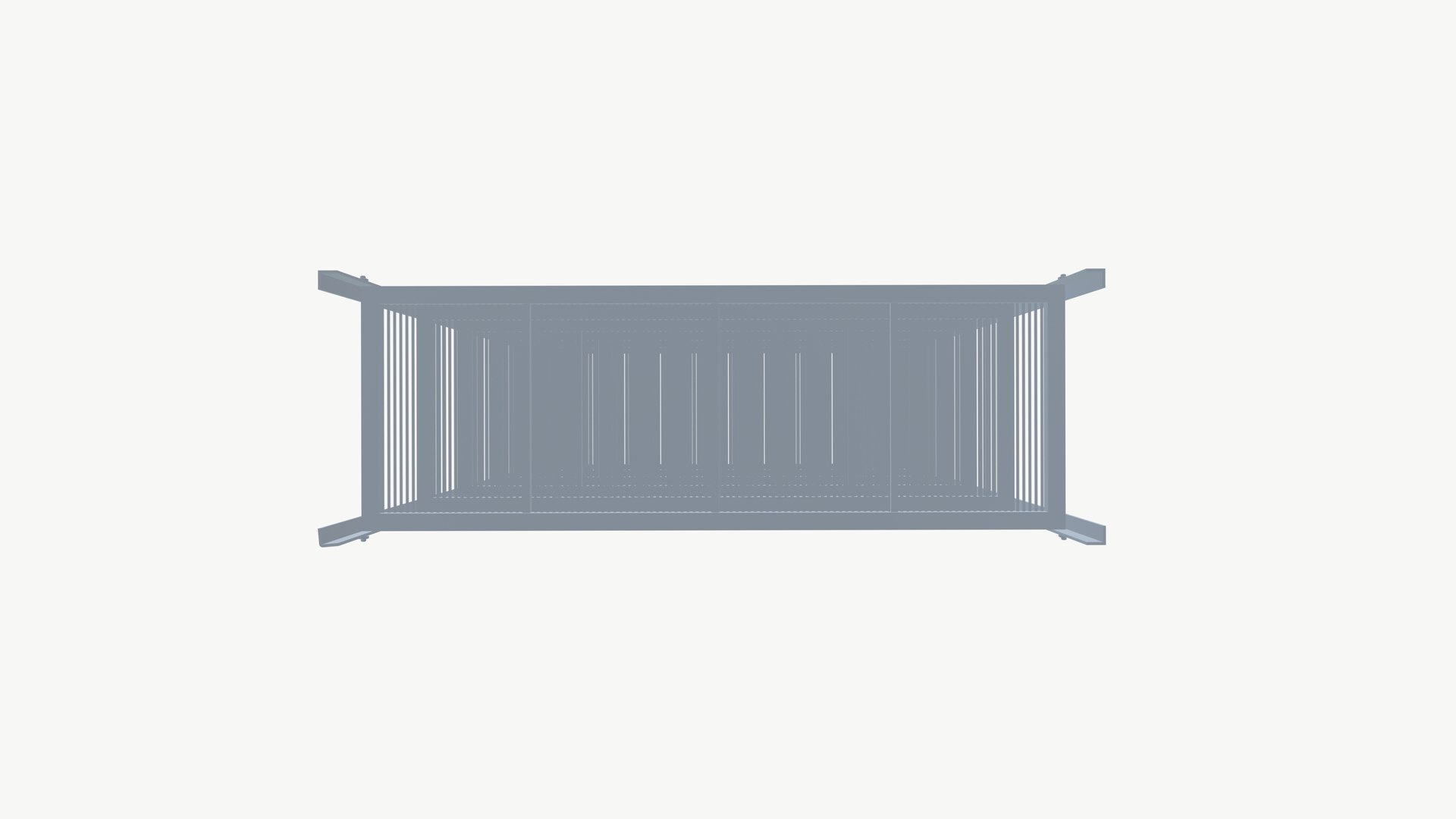 Metal Shelf 3D Model - TurboSquid 2387248