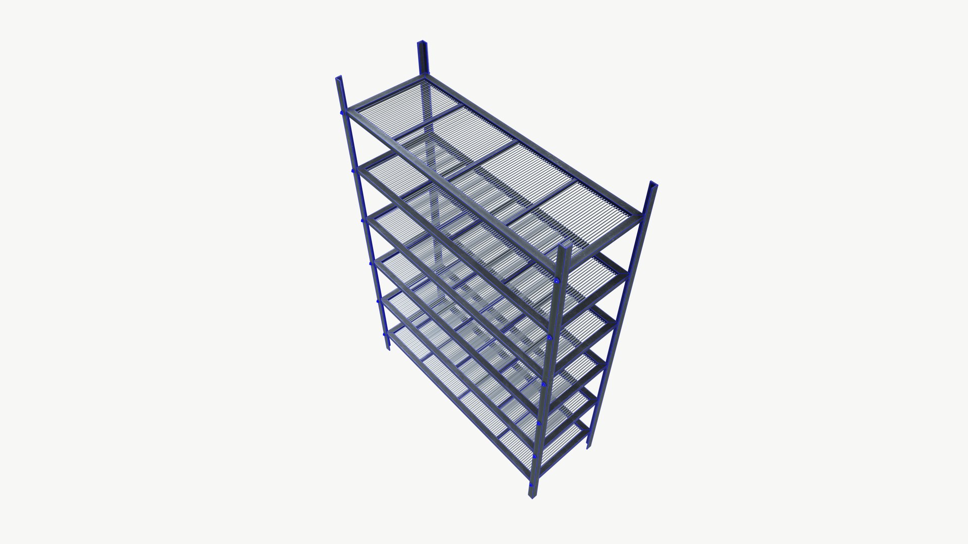 Metal Shelf 3D Model - TurboSquid 2387248