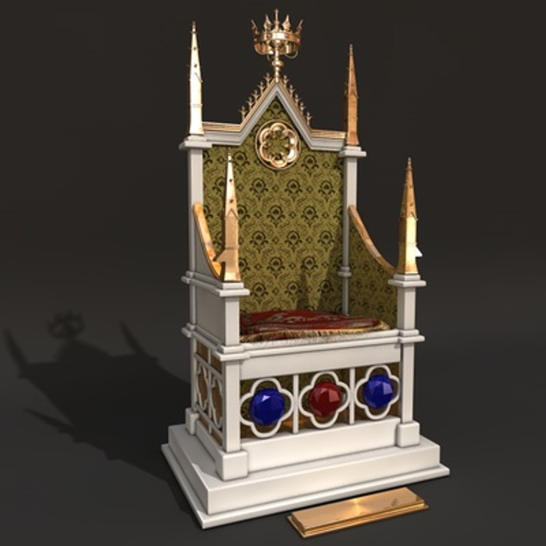 Throne King 3d C4d