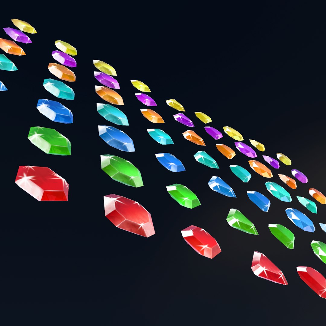 Gem match 3D model - TurboSquid 1171204