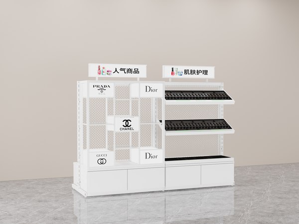 The 3 d model market display shelf 3D model - TurboSquid 2037189