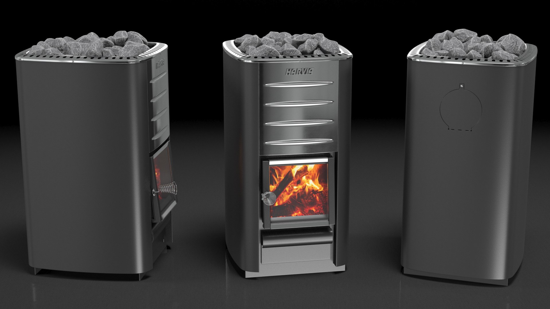 3D Harvia M3 Woodburning Sauna Stove - TurboSquid 1775649