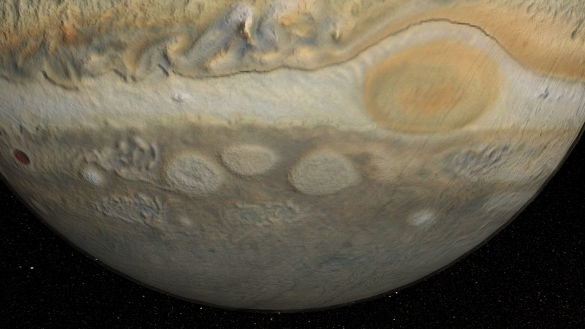 3D Realistic Jupiter With Four Moons - TurboSquid 2075839
