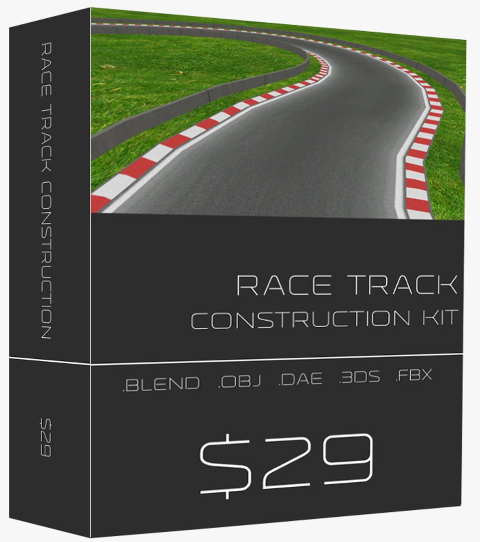 Ready Race Track Construction Kit 3ds
