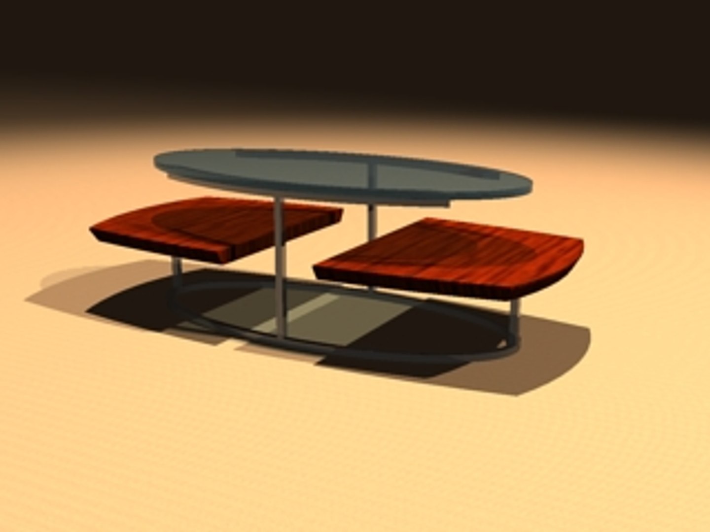 3d model cocktail table