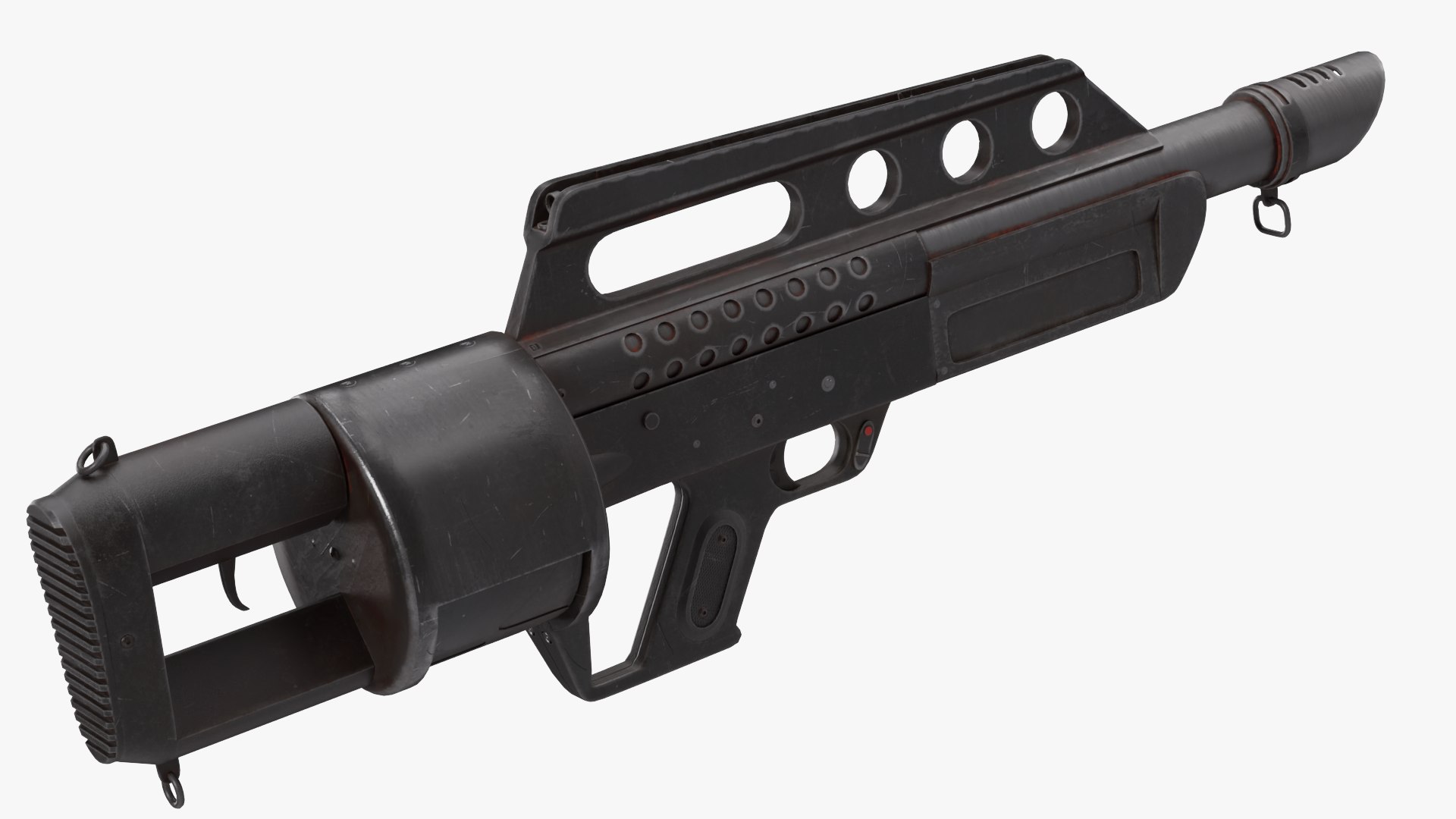 3D Shotgun Pancor Jackhammer Model - TurboSquid 2257473