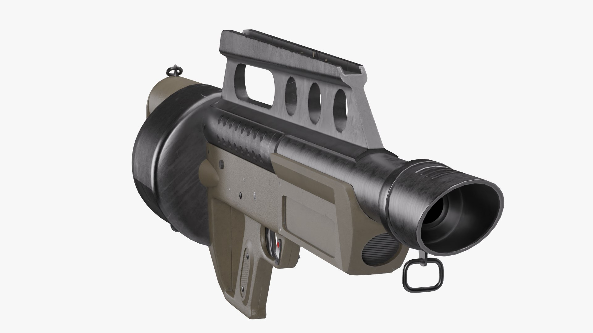 3D Shotgun Pancor Jackhammer Model - TurboSquid 2257473