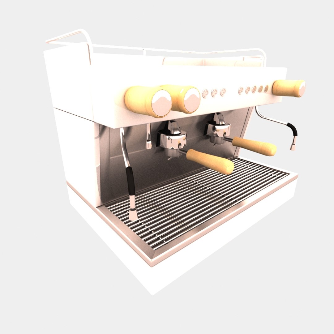 3D Generic Coffee Machine - TurboSquid 1699473