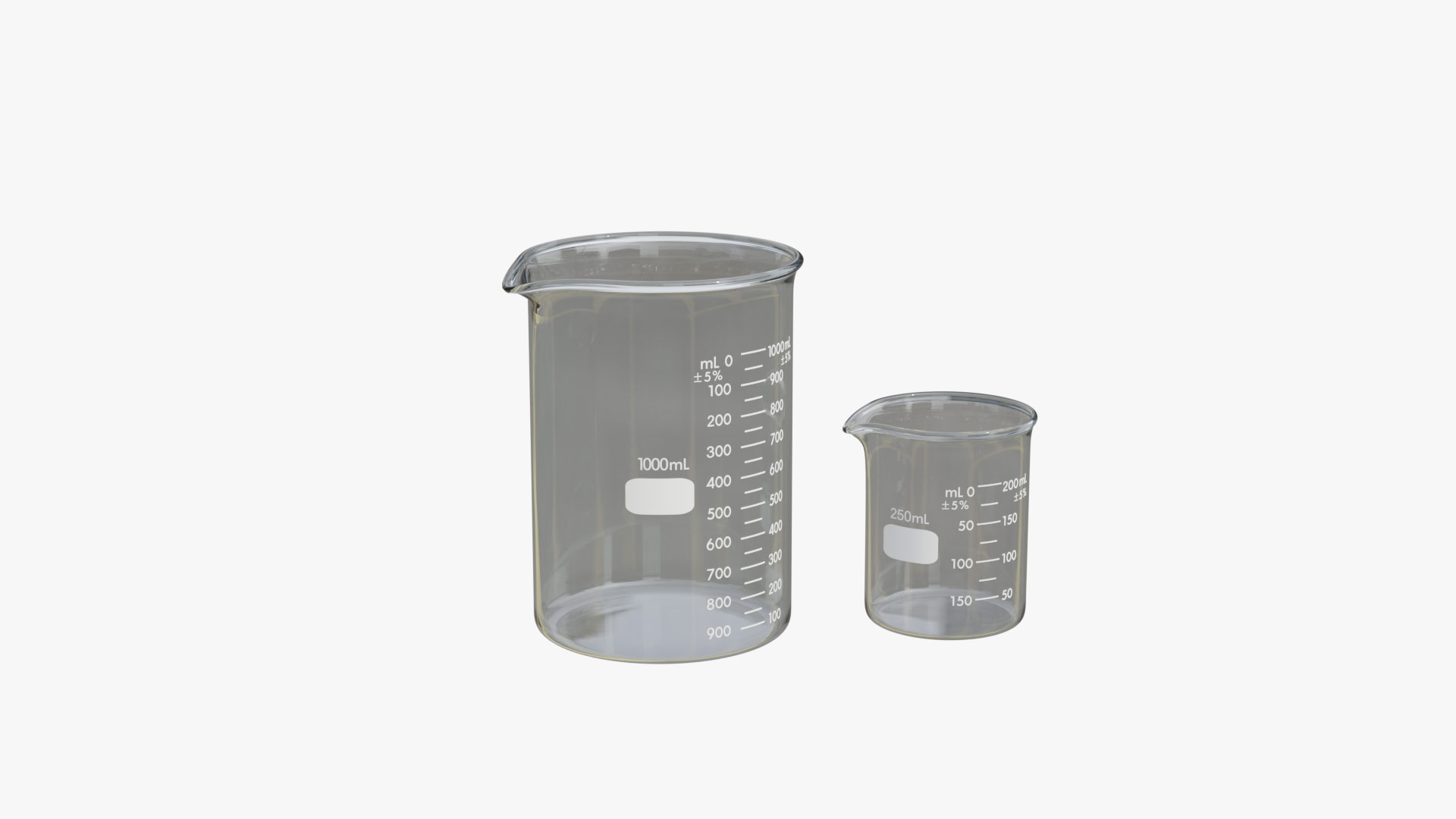 3D Beaker Model - TurboSquid 2300401