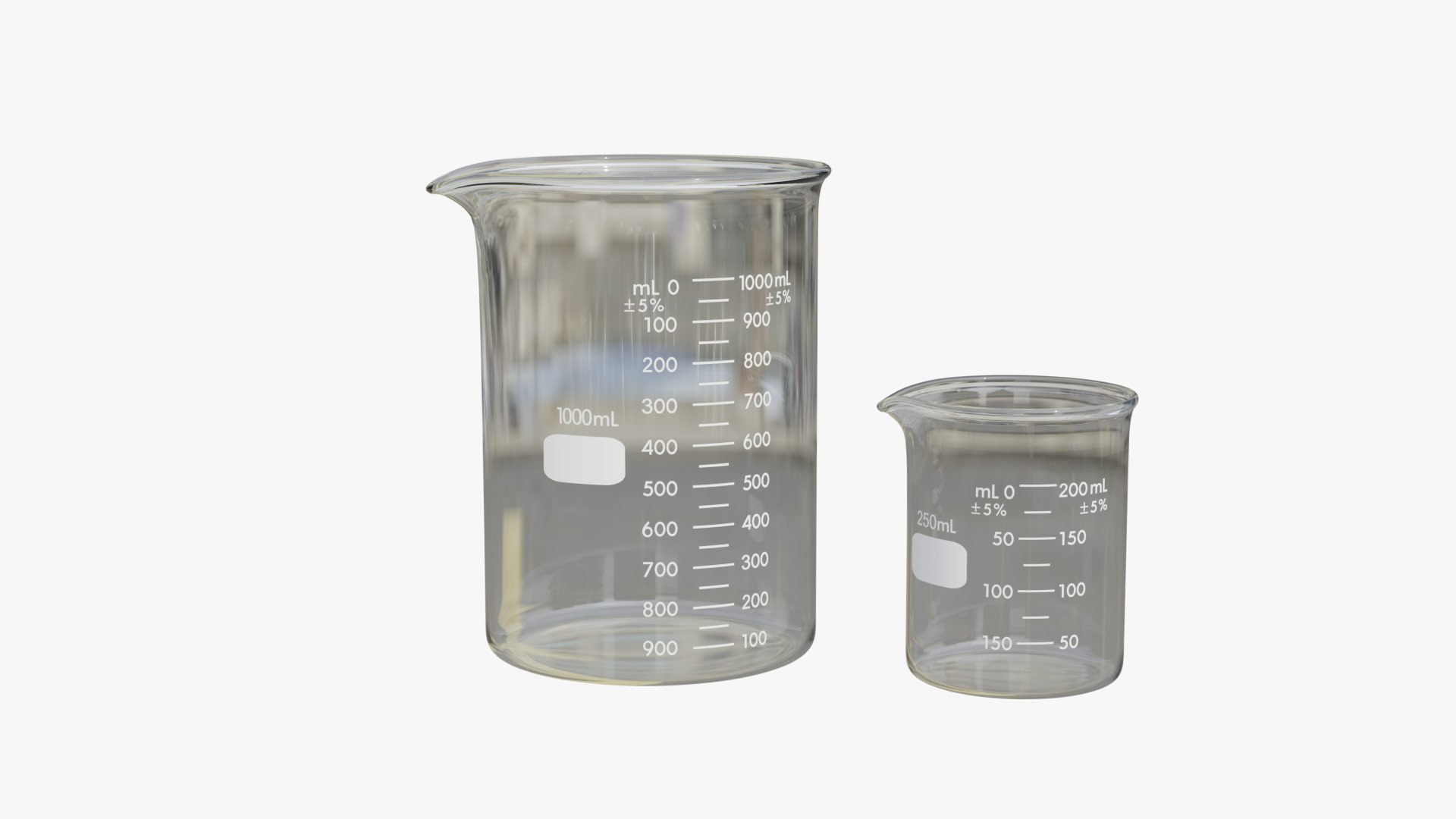 3D Beaker Model - TurboSquid 2300401