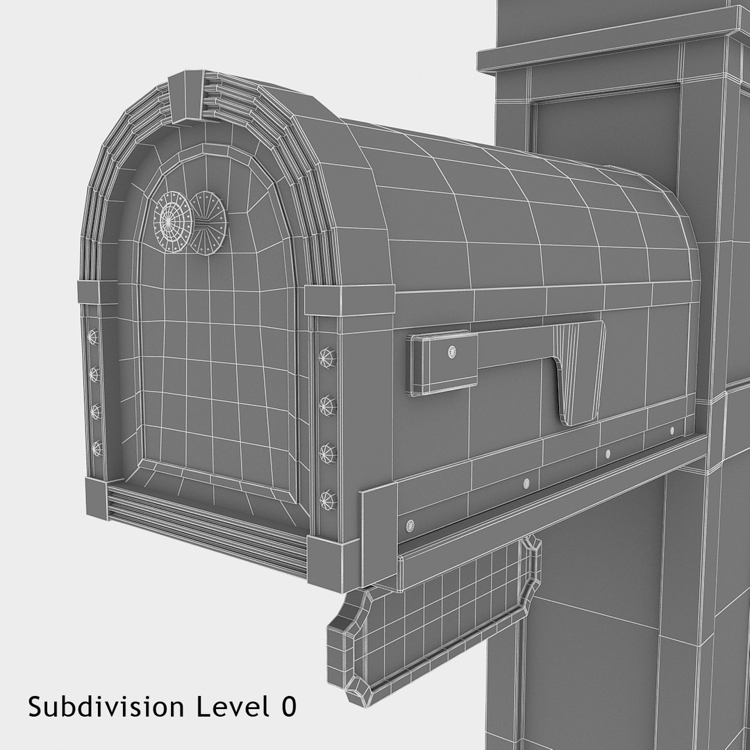 3d Max Mailbox Mail Box