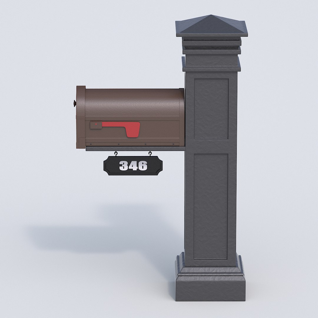 3d Max Mailbox Mail Box
