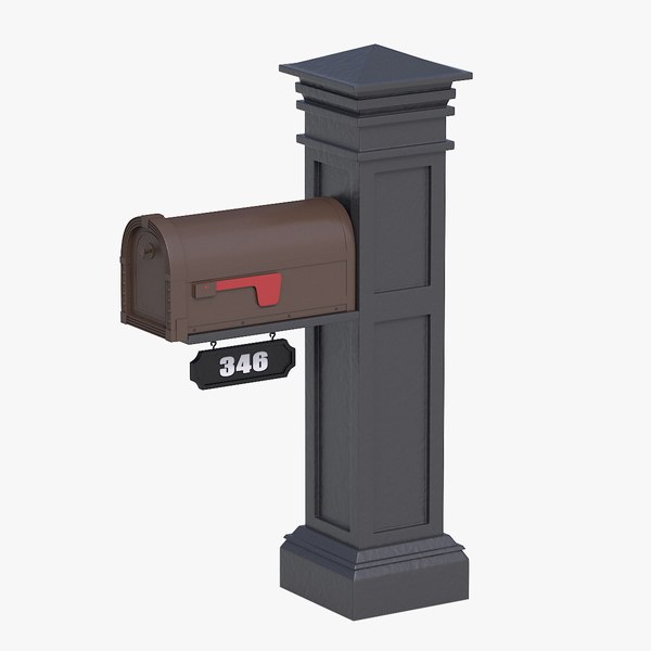 3d max mailbox mail box