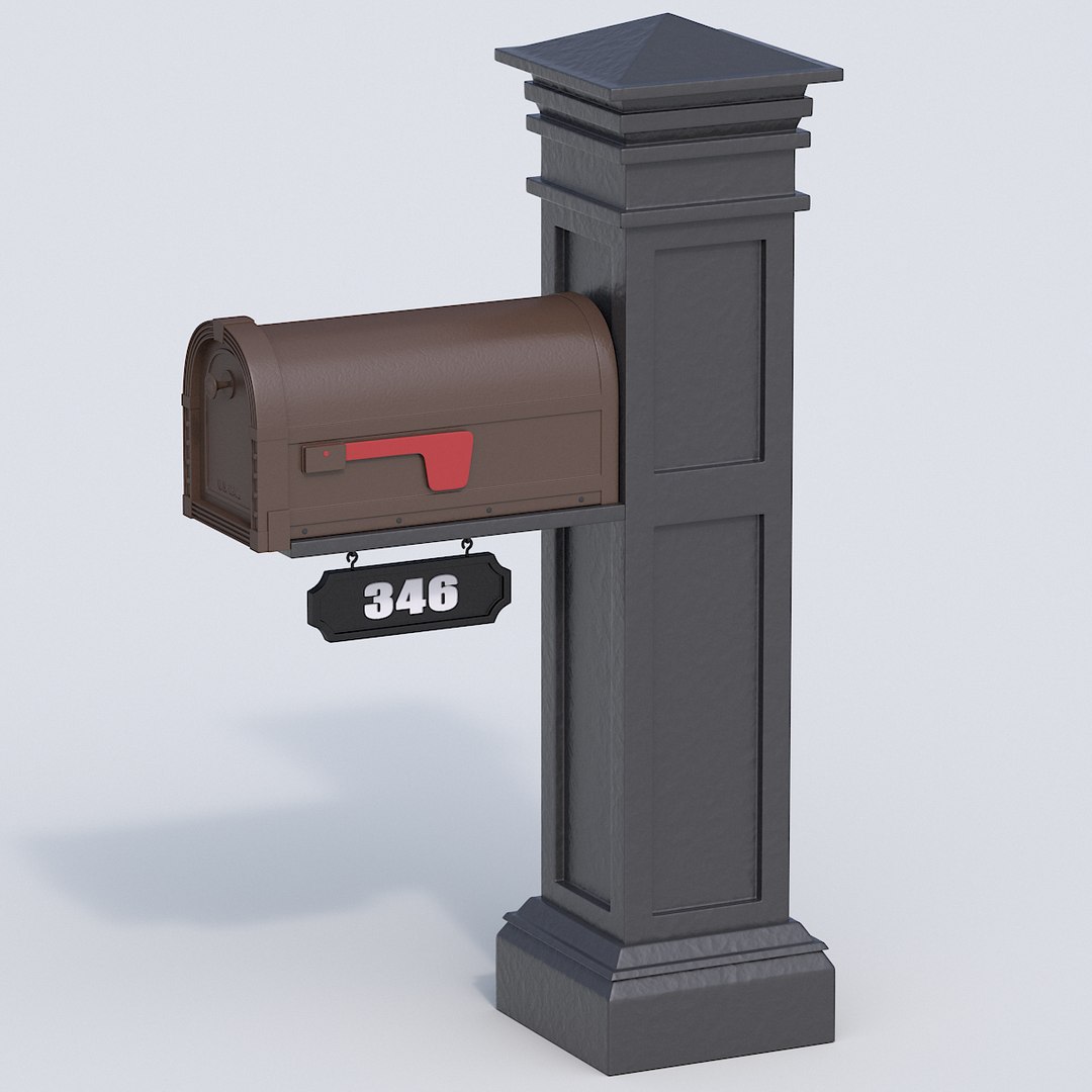 3d Max Mailbox Mail Box