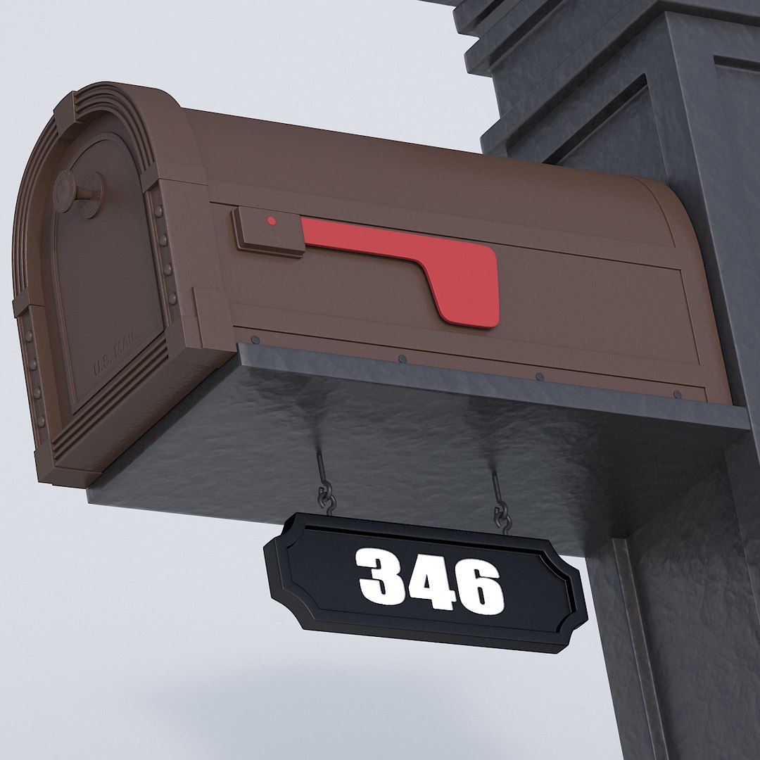 3d Max Mailbox Mail Box
