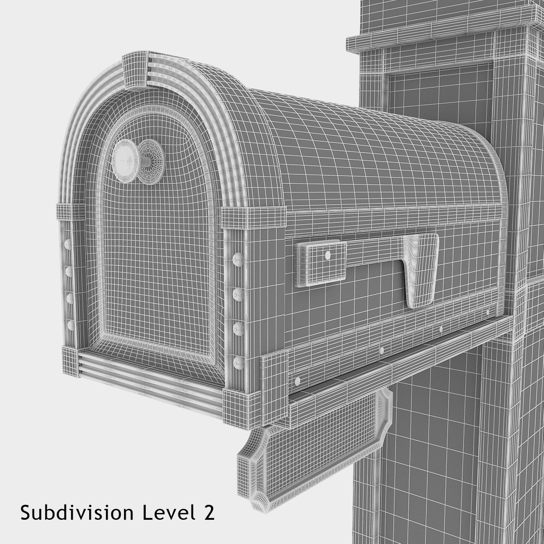 3d Max Mailbox Mail Box