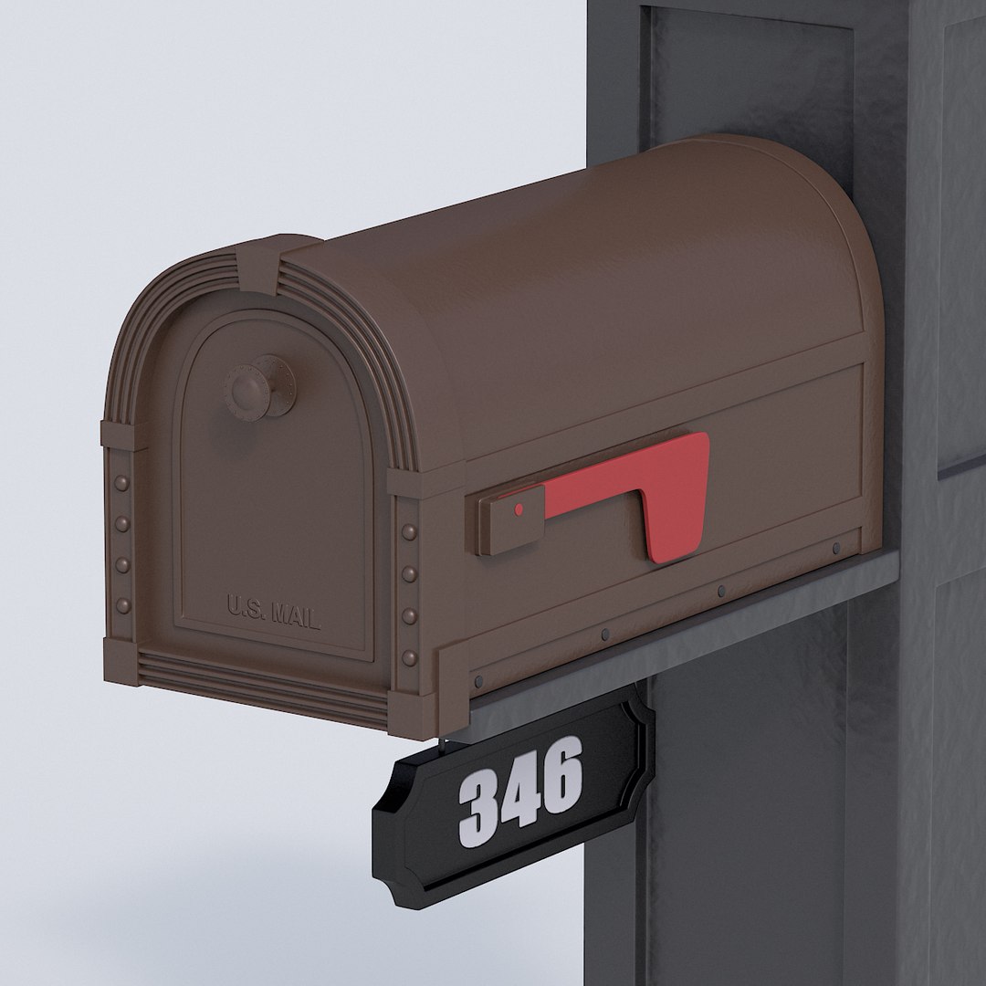 3d Max Mailbox Mail Box