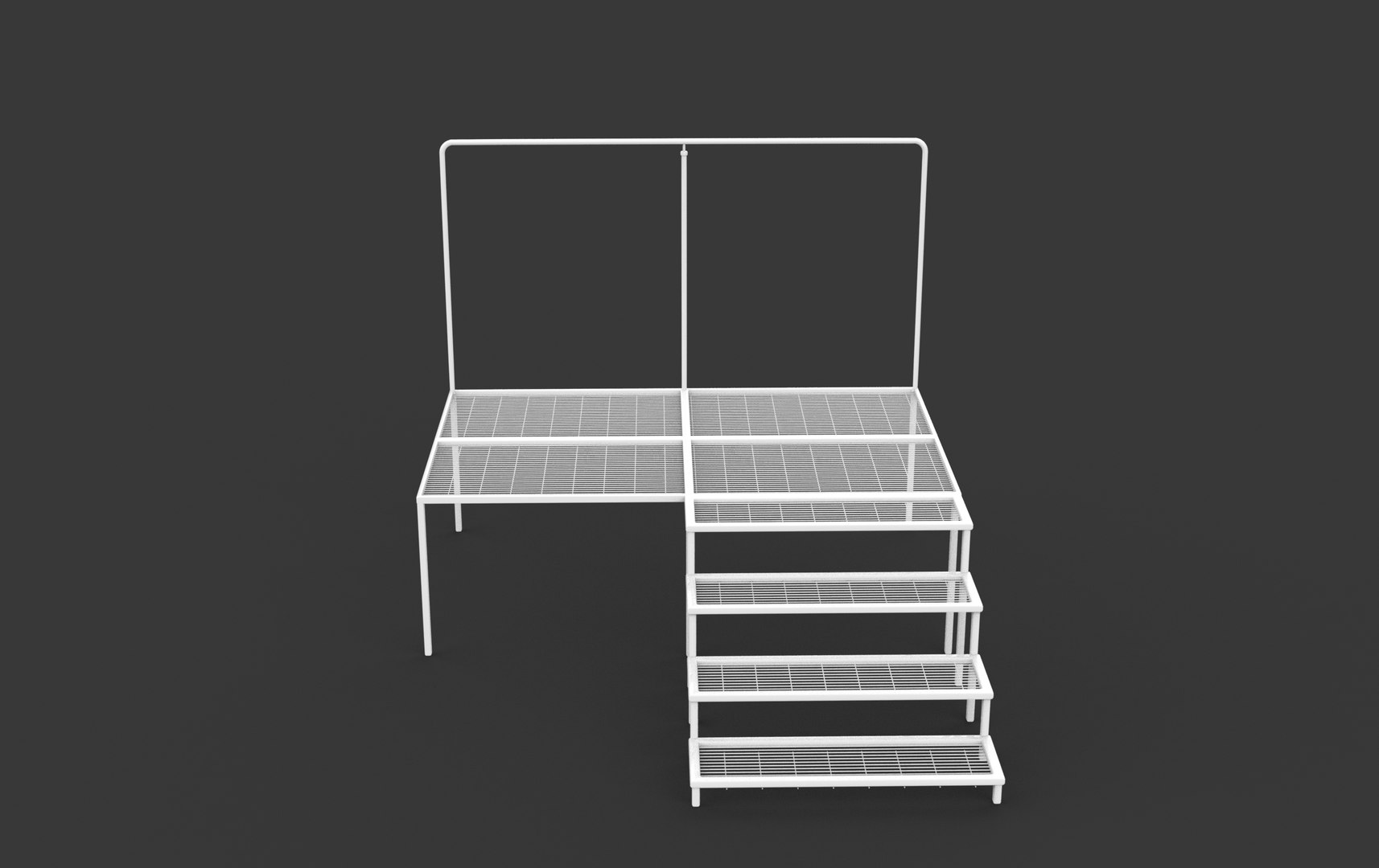 3D Aluminum Deck 3D Model - TurboSquid 2333072