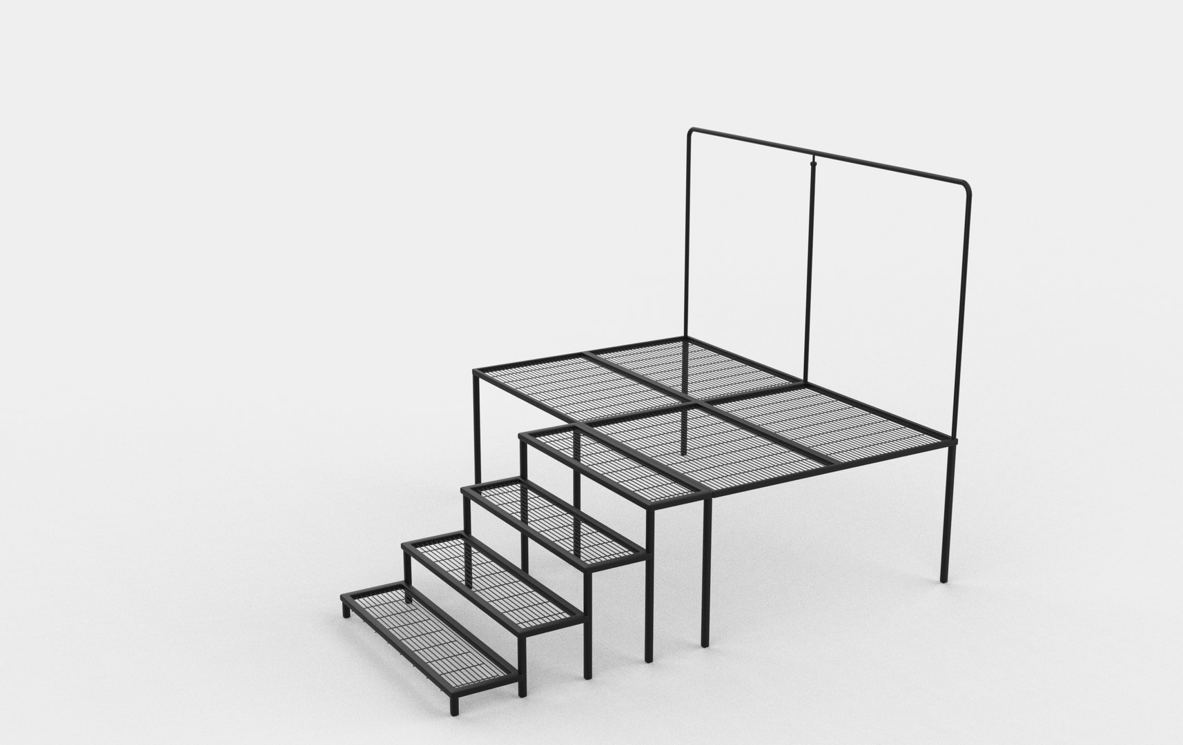 3D Aluminum Deck 3D Model - TurboSquid 2333072