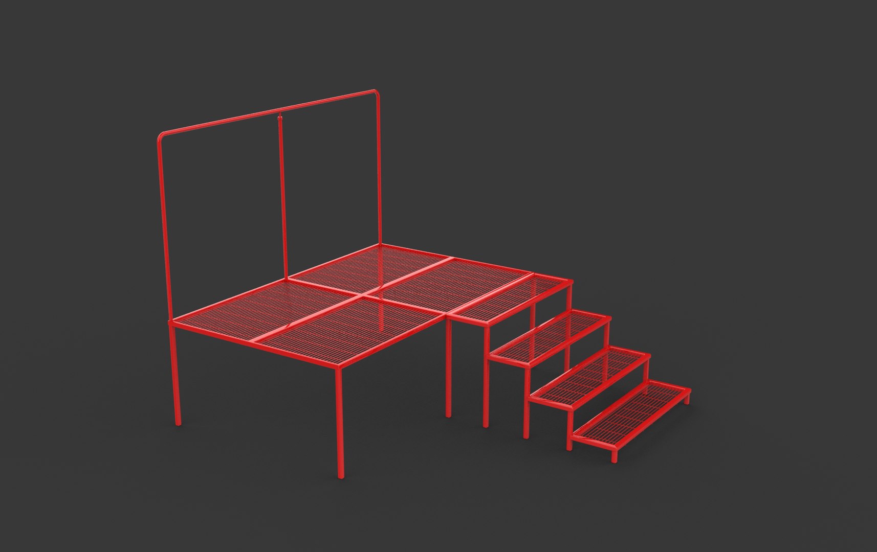 3D Aluminum Deck 3D Model - TurboSquid 2333072