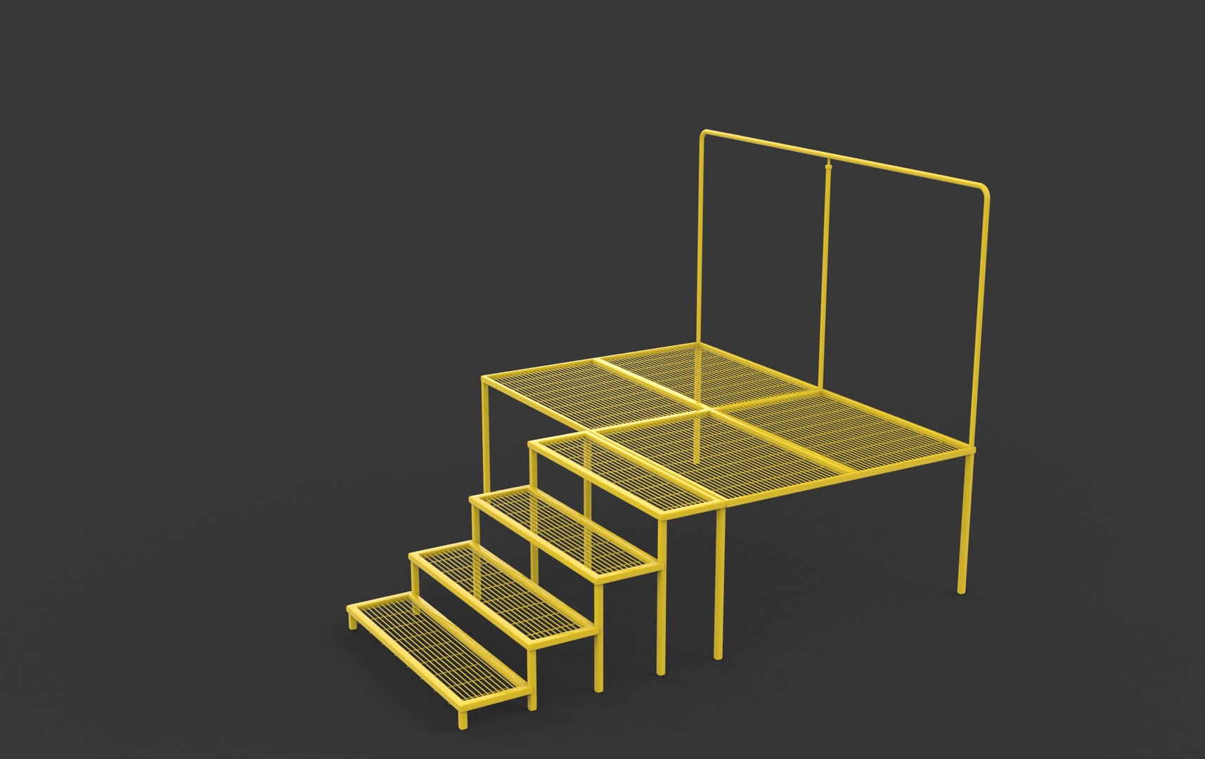3D Aluminum Deck 3D Model - TurboSquid 2333072