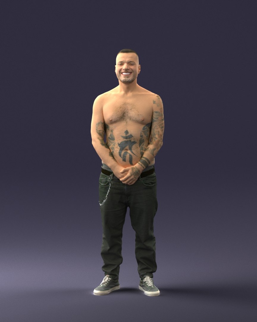 3D Human Looking - TurboSquid 1480749