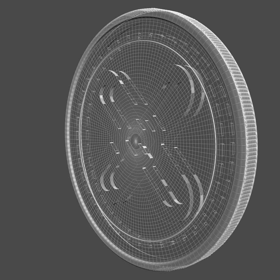 Gxchain Cryptocurrency Gold Coin 3D Model - TurboSquid 1856722