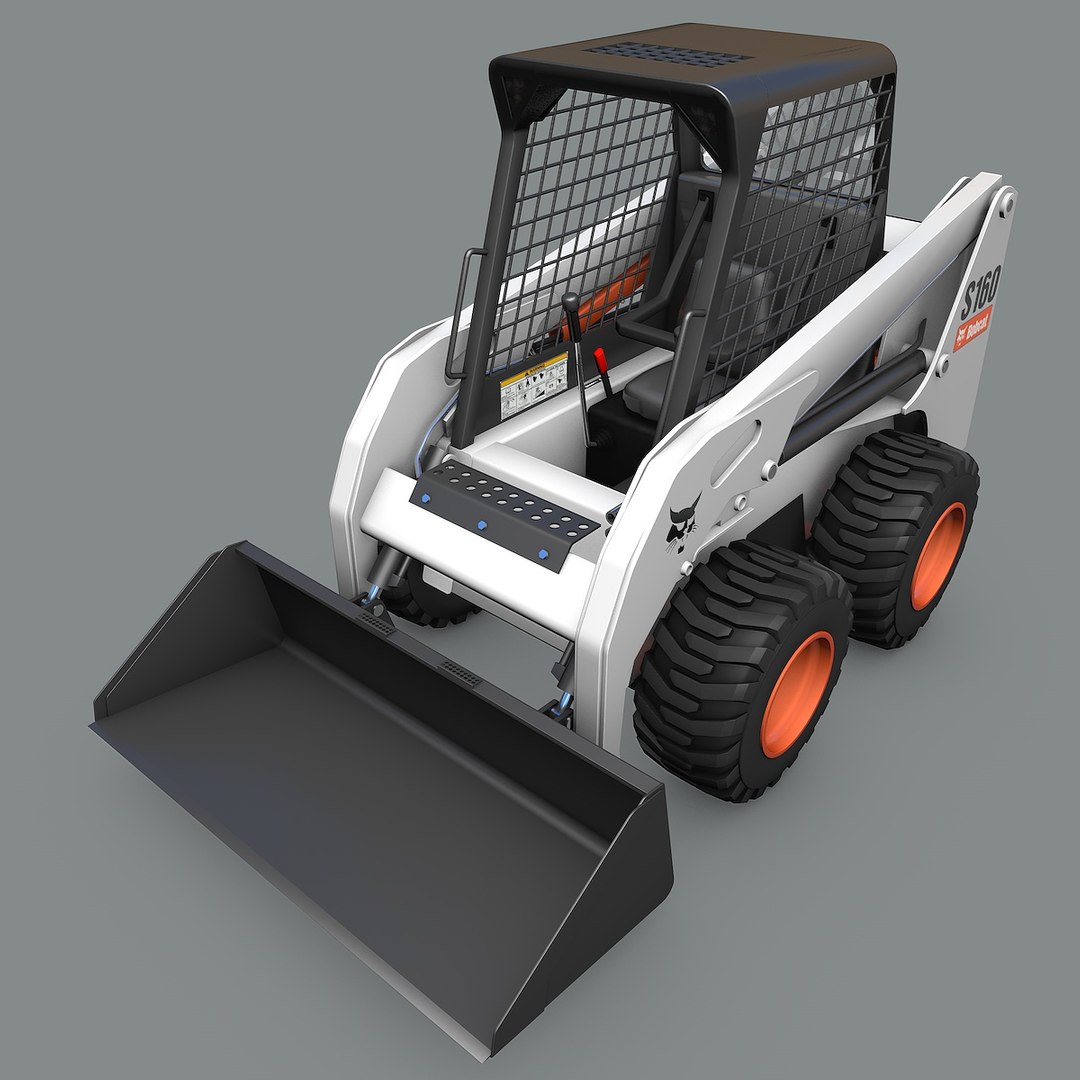 Bobcat S160 Loader Cat S 3d Model