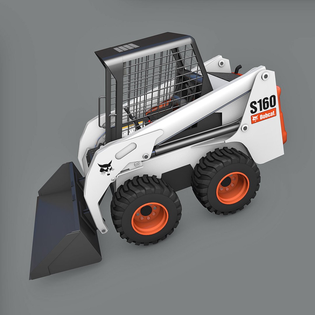 Bobcat S160 Loader Cat S 3d Model