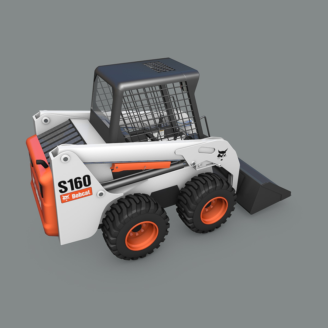 Bobcat S160 Loader Cat S 3d Model