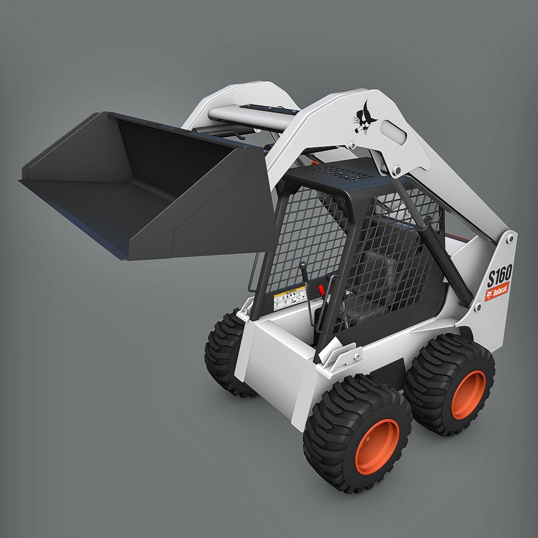 Bobcat S160 Loader Cat S 3d Model