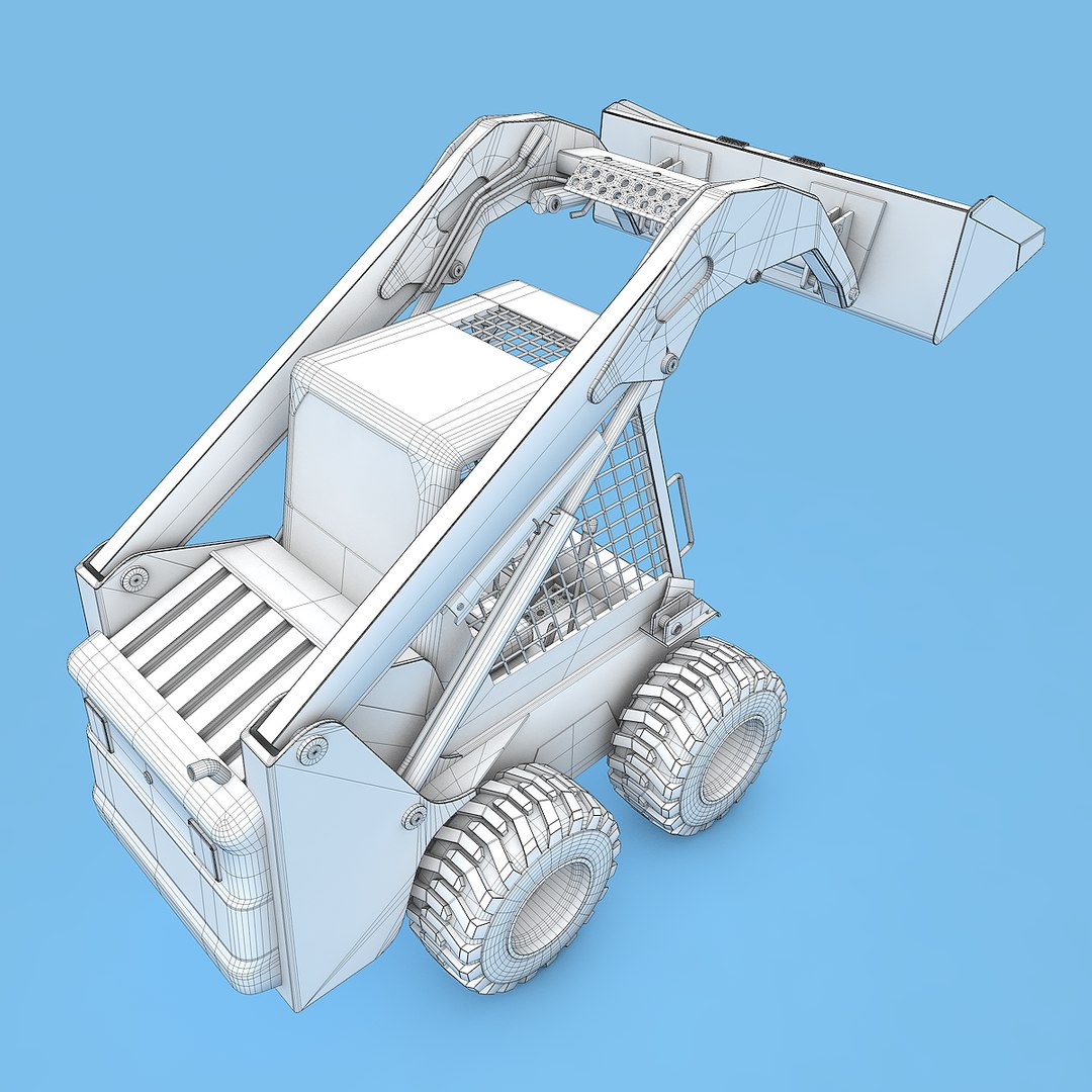 Bobcat S160 Loader Cat S 3d Model