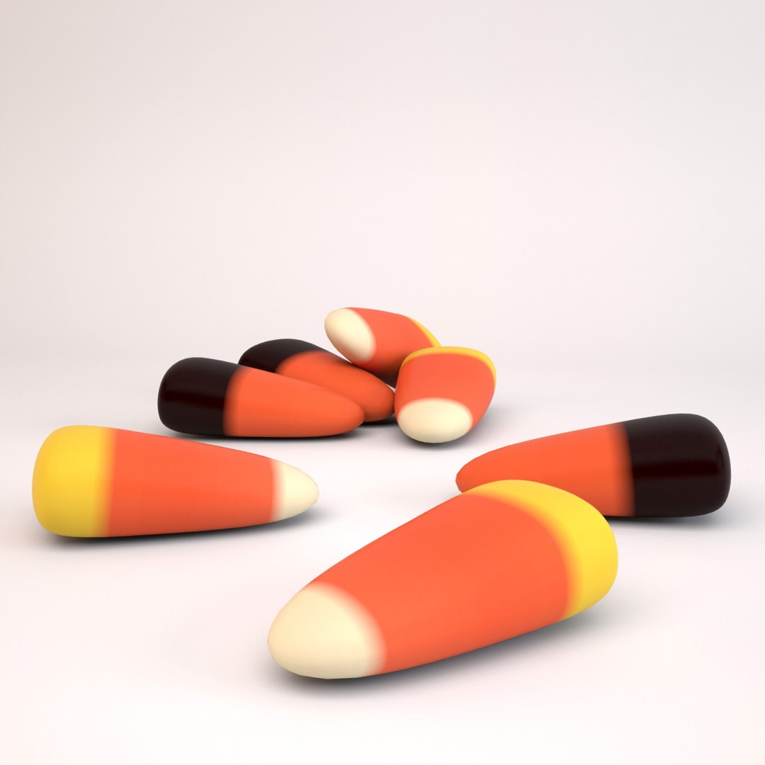 Candy Corn 3d Model