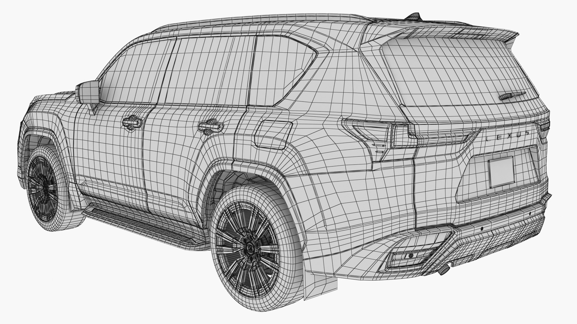 Lexus LX 600 2022 3D Model - TurboSquid 1813219