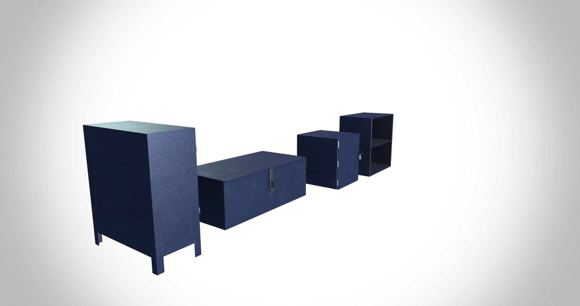 3D Storage Boxes - TurboSquid 2265227