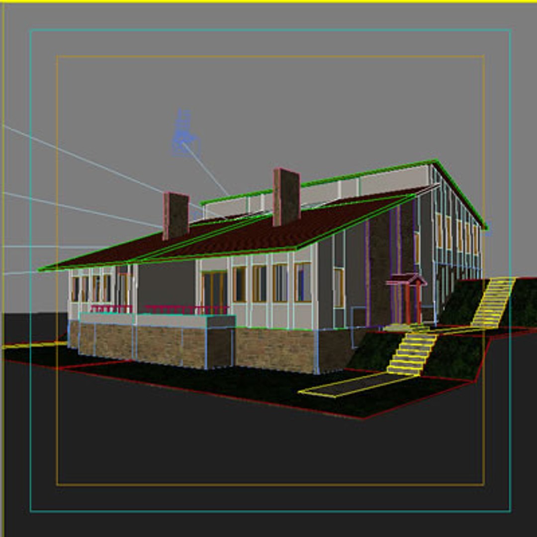 Dxf House Exterior