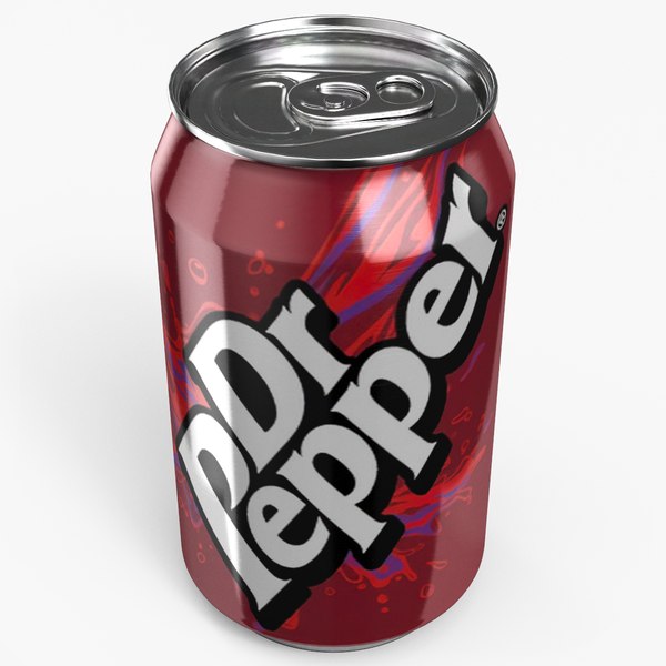modelo 3d Lata de Bebida 330 ml Dr Pepper - TurboSquid 1982542