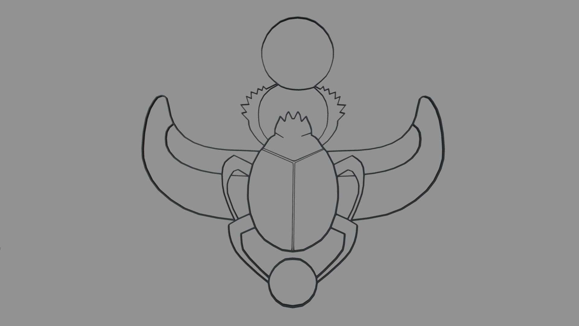 3D Egyptian Silhouettes Pack - TurboSquid 2031558