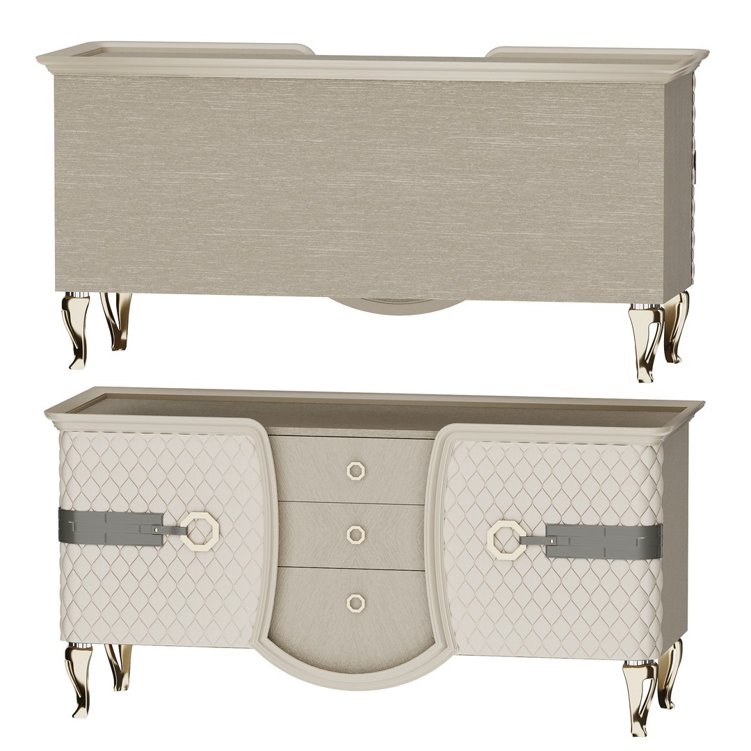 Signorini Coco Sideboard 3D - TurboSquid 1532936