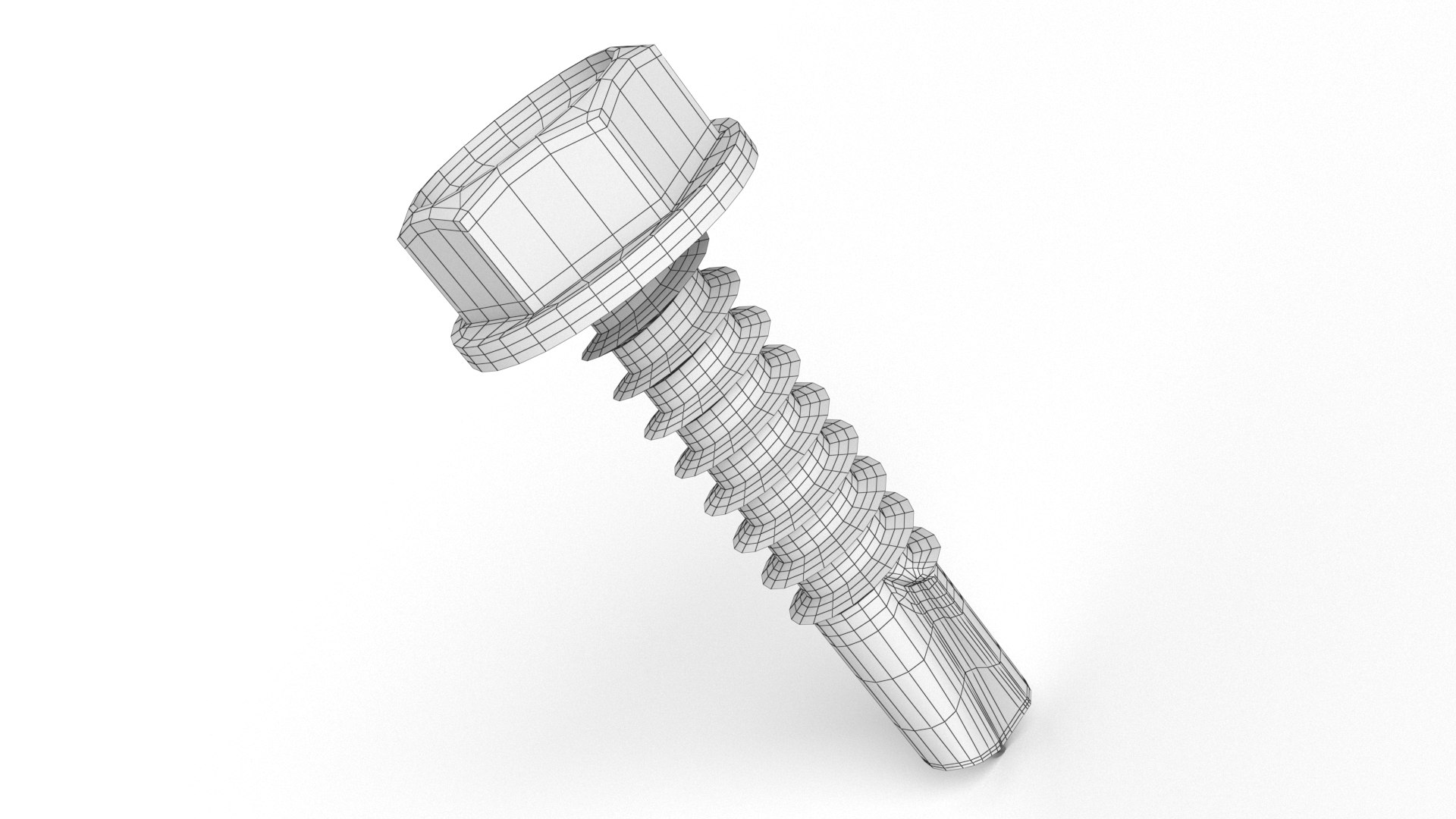 Screw 2 3D Model - TurboSquid 1967704