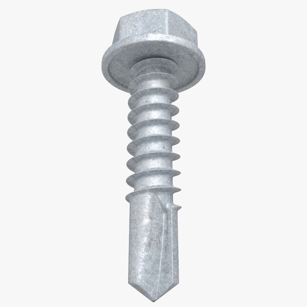 Screw 3 3D model - TurboSquid 1968042