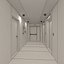 Scene Modern Corridor Interior 3d Model