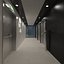 Scene Modern Corridor Interior 3d Model