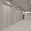 Scene Modern Corridor Interior 3d Model