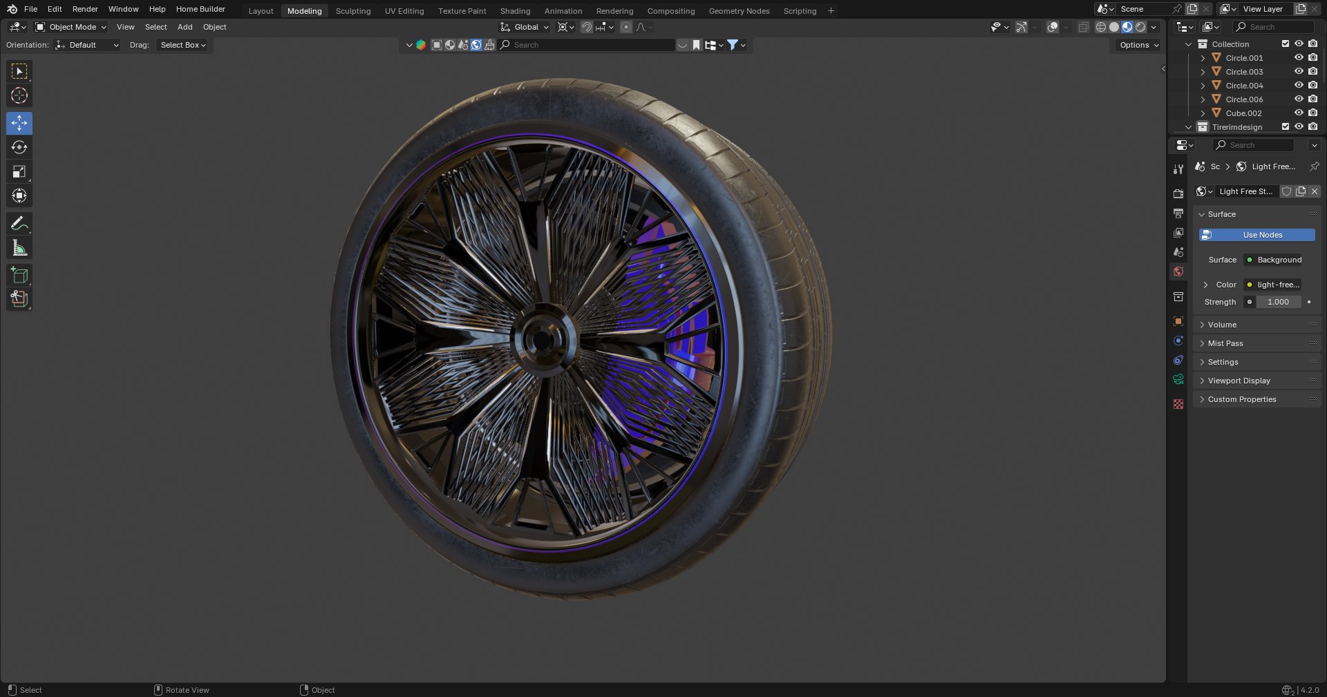 3D Concept Rim Model 3D Model - TurboSquid 2327969