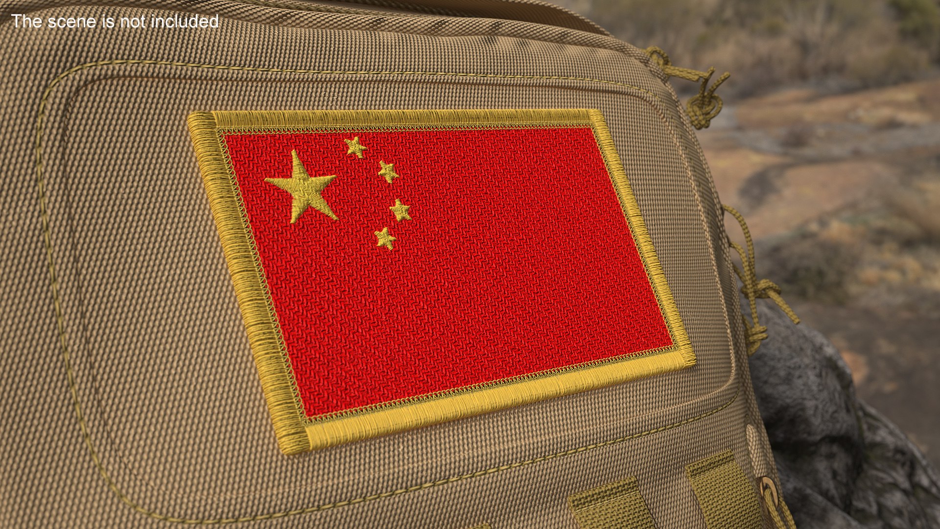 China Flag Patch 3D - TurboSquid 2201944