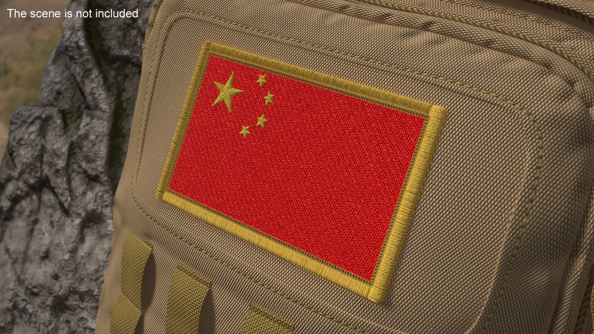 China Flag Patch 3D - TurboSquid 2201944